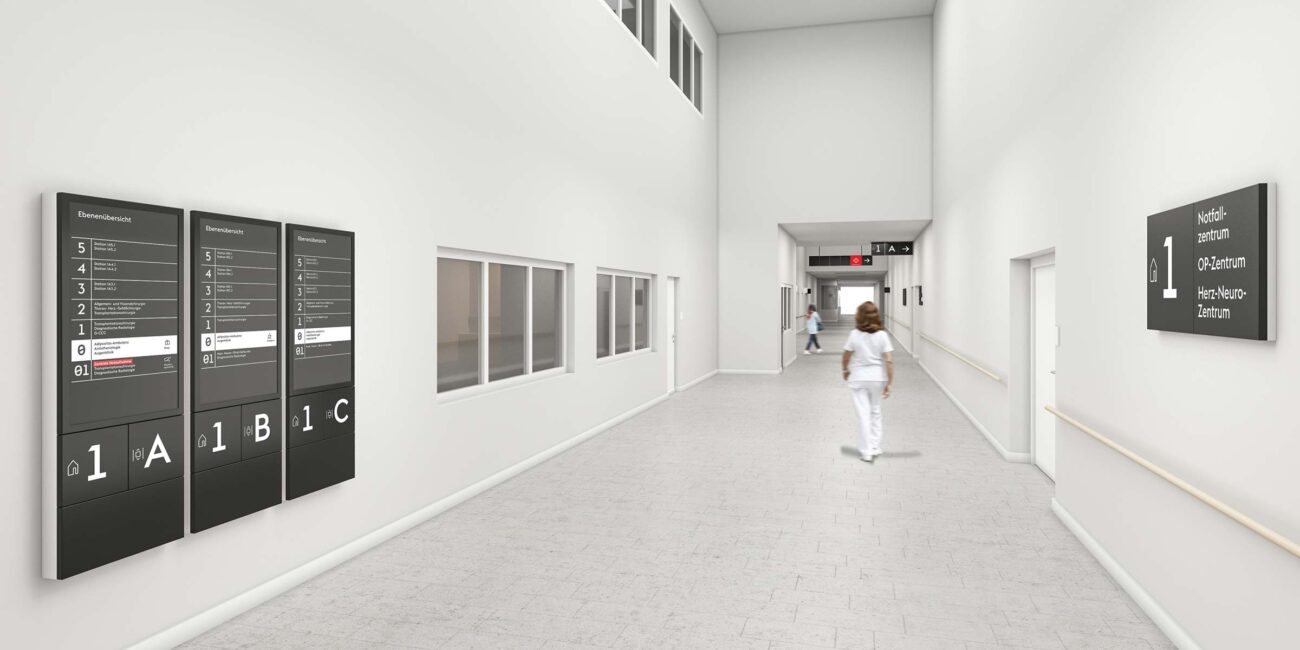 General concept Signage for the University Medical Centre Göttingen ...